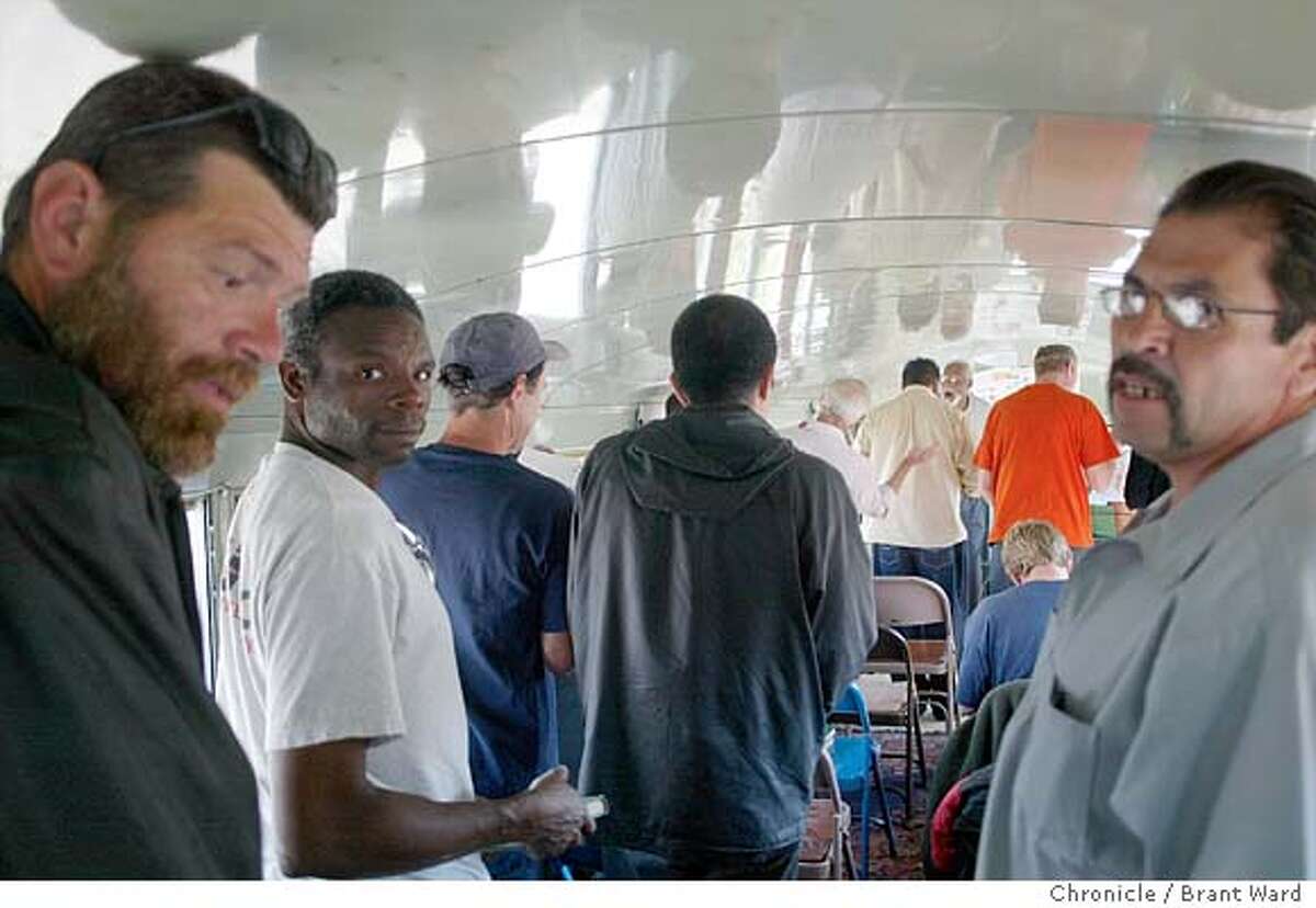 THE ROAD HOME / Church bus provides shelter, sustenance and spiritual ...
