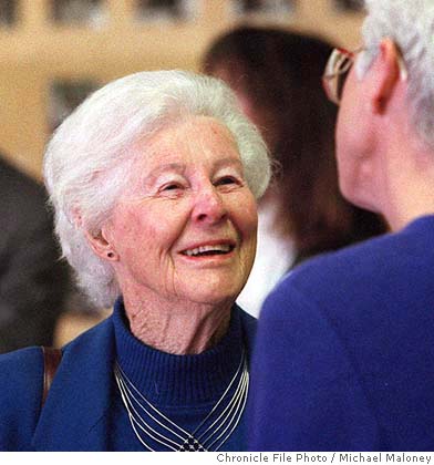 Marjorie Bolton -- renowned for volunteer work