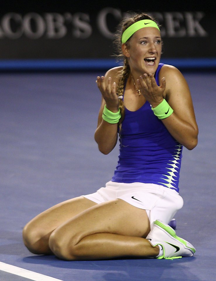 Even new No. 1 Azarenka can't believe dream week