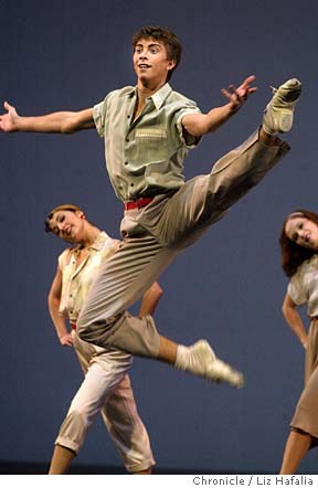SAN FRANCISCO BALLET GALA / Johnny be good! A member of the corps makes ...