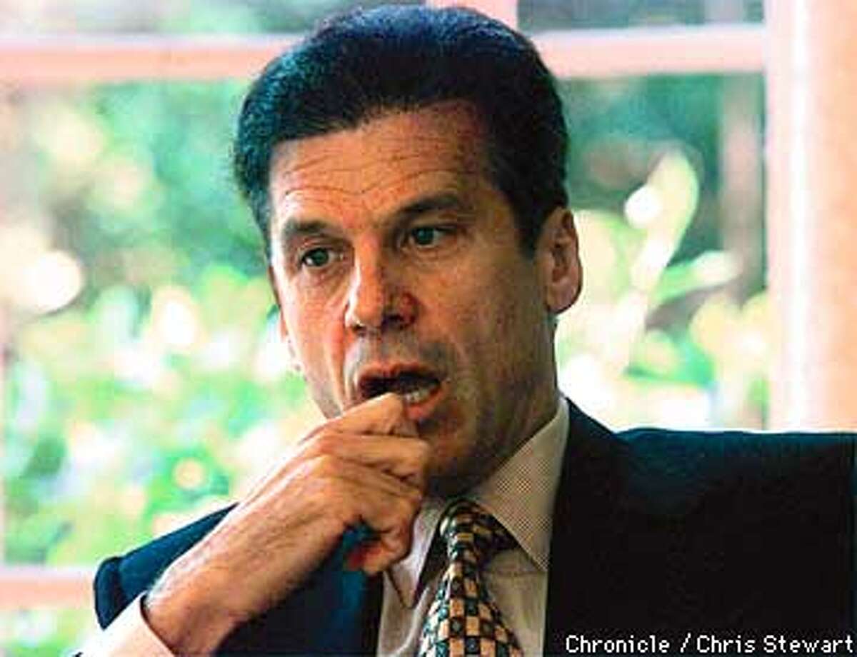 PAGE ONE (SACRAMENTO) -- Millionaire Checchi Enters Race For Governor