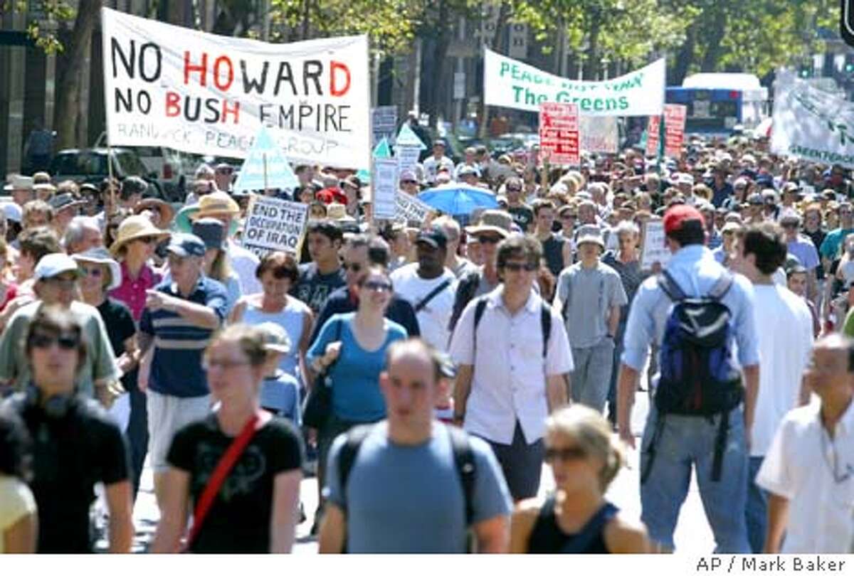 Protesters rally worldwide on anniversary of Iraq war / Anti-American ...