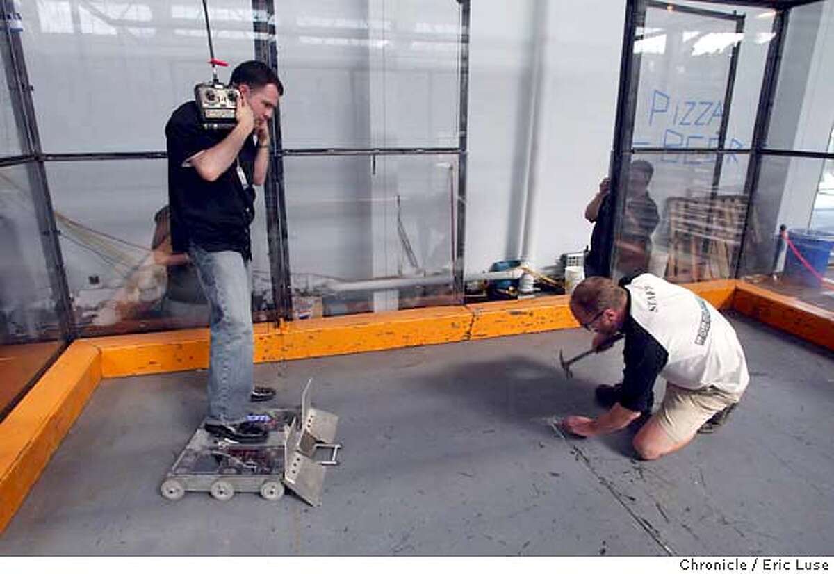 Army of robots takes over S.F.