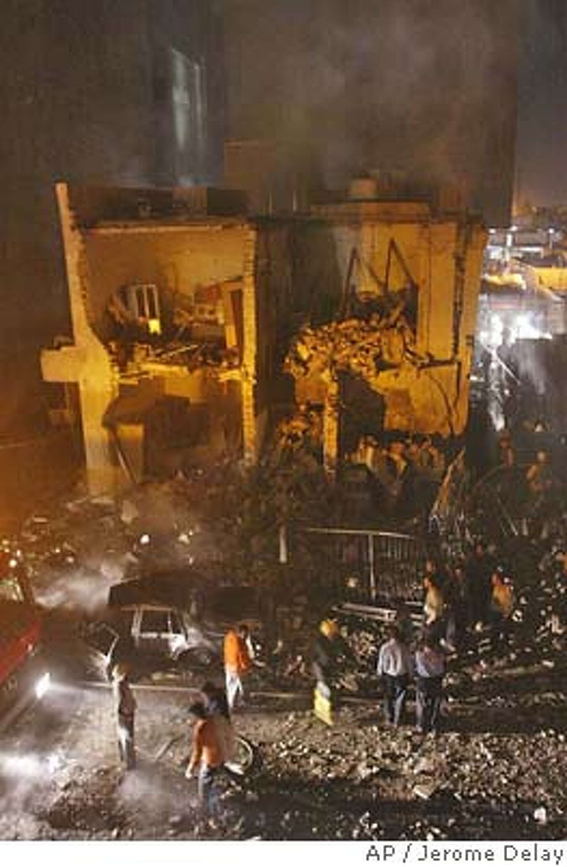 Car bomb rips through Baghdad hotel, killing 27 / BLAST: U.S. feared ...