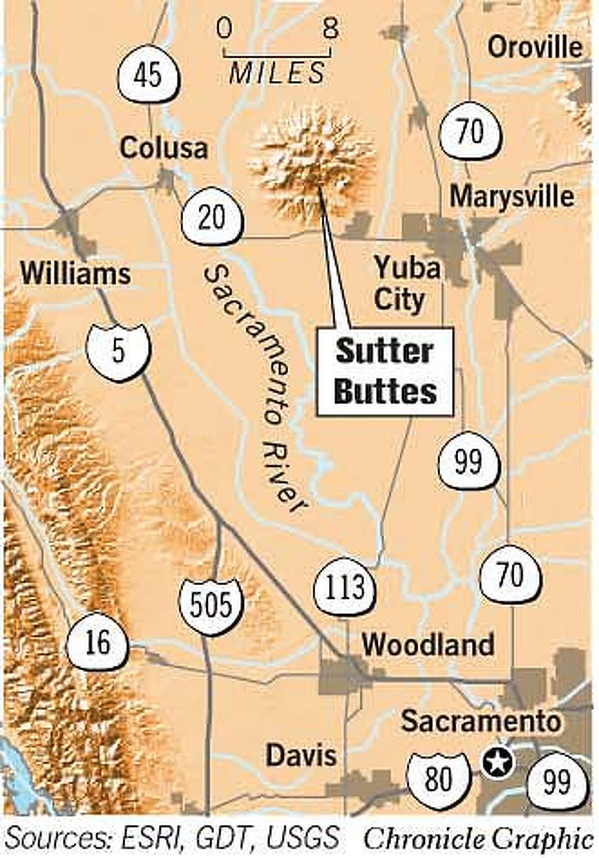 SACRAMENTO VALLEY / State buys parcel in Sutter Buttes / But public ...