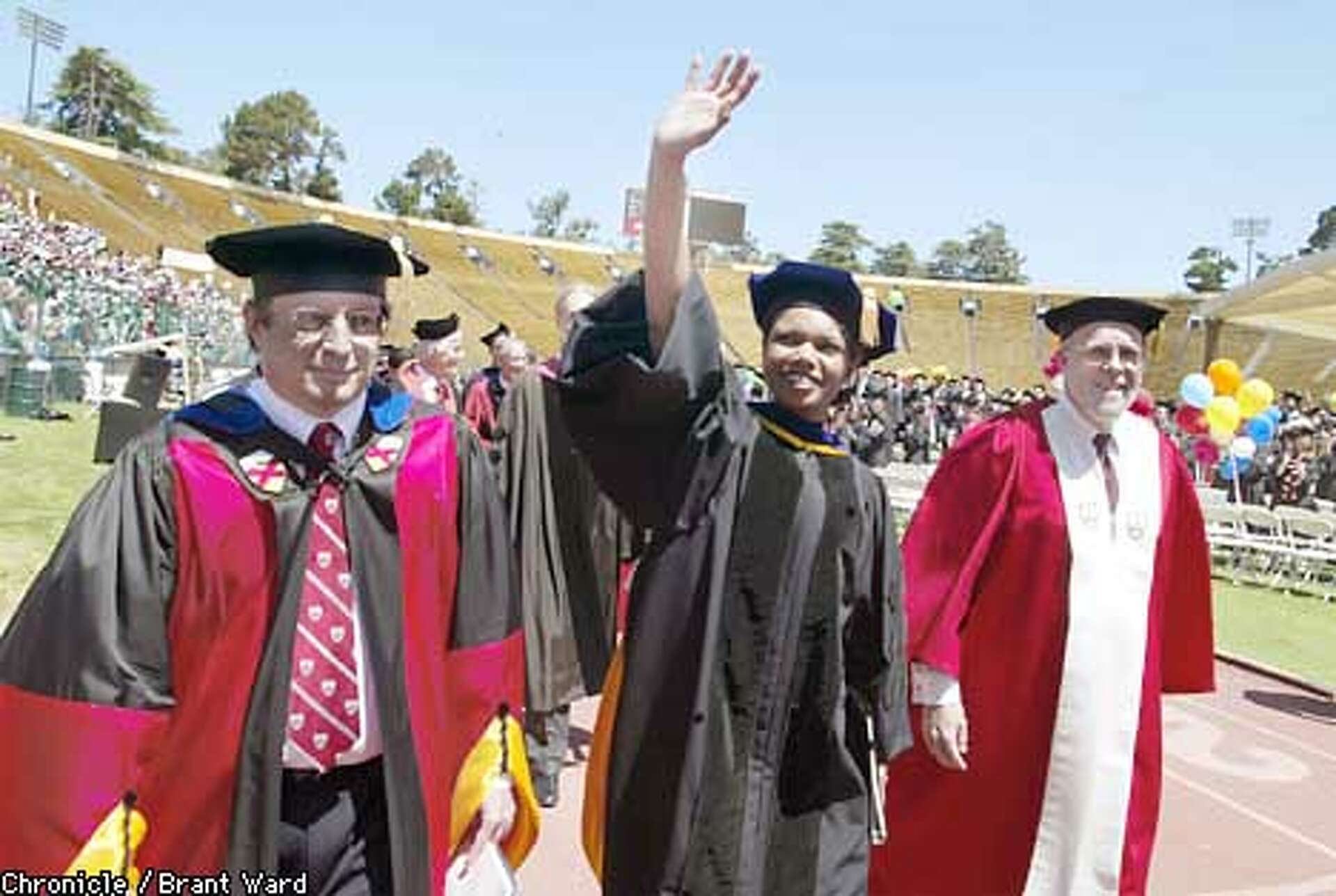 HOMECOMING / Former Stanford Provost Condoleezza Rice gives ...