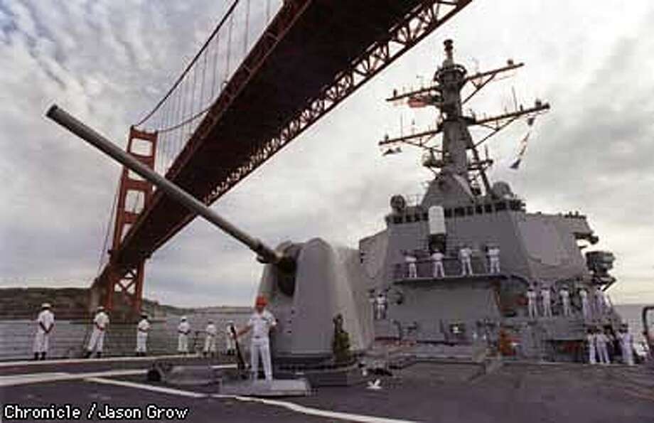 High-Tech Ship Joins Navy Fleet / Guided missile destroyer Hopper to be ...