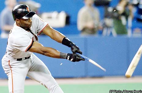 Snow, Minor homer, pose quiz for Baker