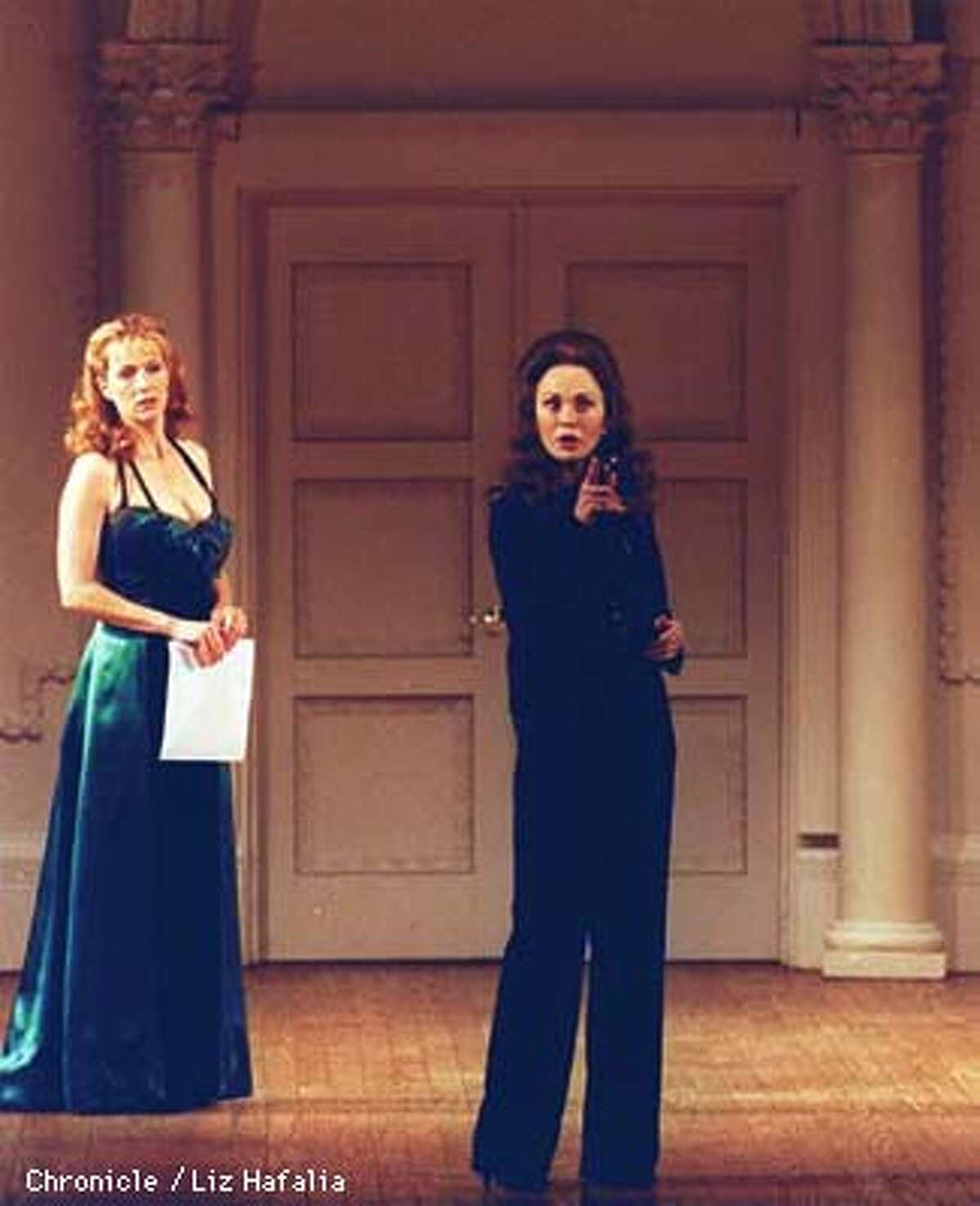Head of the `Class' / Dunaway earns `bravas' in star turn as Callas