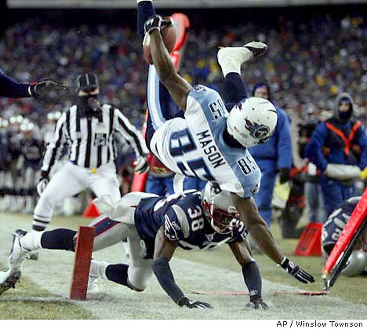 Patriots freeze Titans