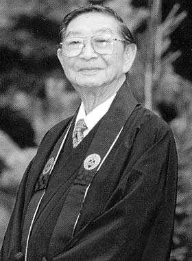 Buddhist bishop Kenryu Tsuji