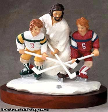 Coach Jesus statues hot / Almighty shown indulging in several popular U ...