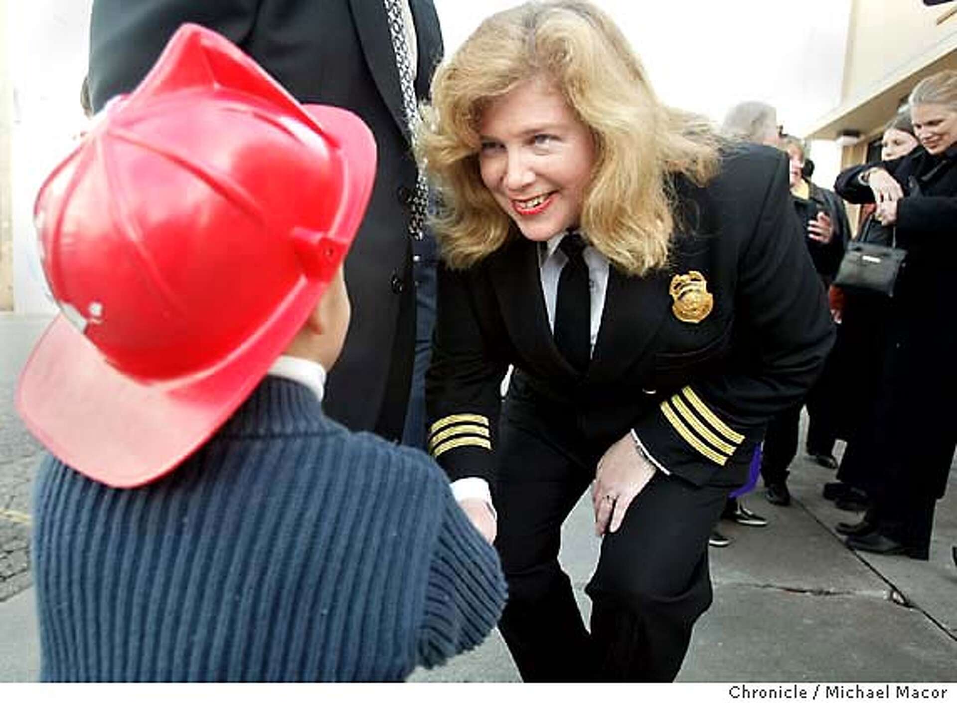Newsom names female fire chief / Historic choice for big-city department
