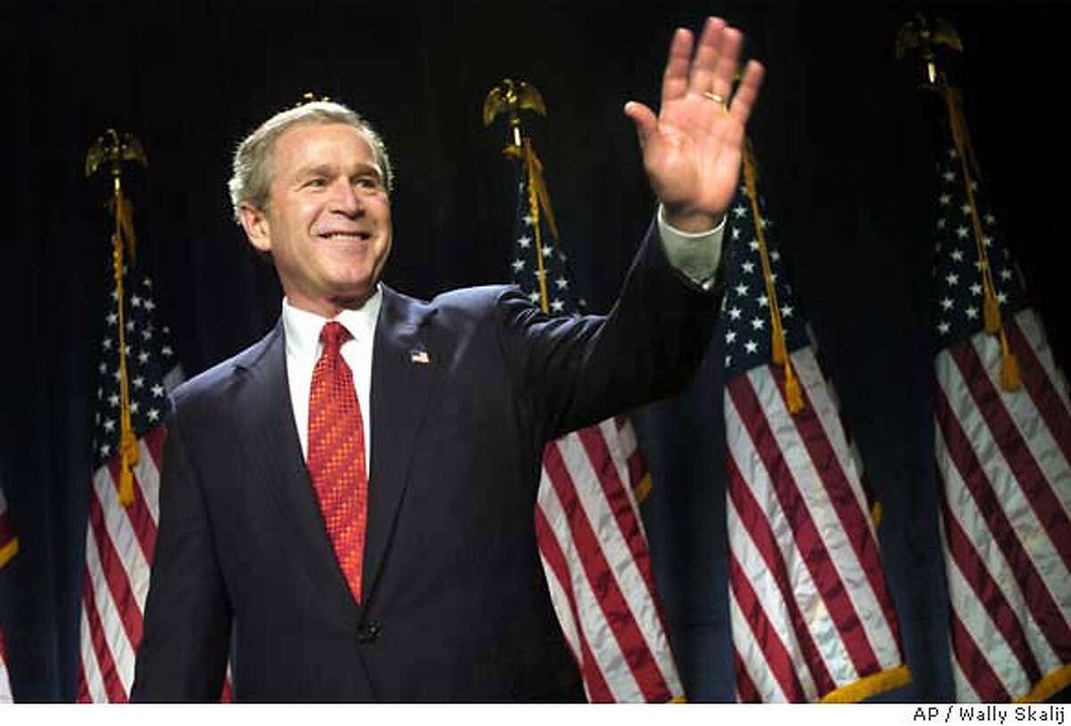 Bush comes out swinging, makes fun of Kerry / President picks up a ...
