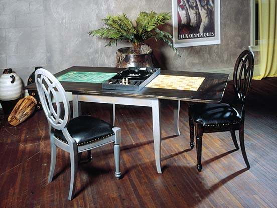 Serving up new dish on dining, casual style / Mix of tables adds fun ...