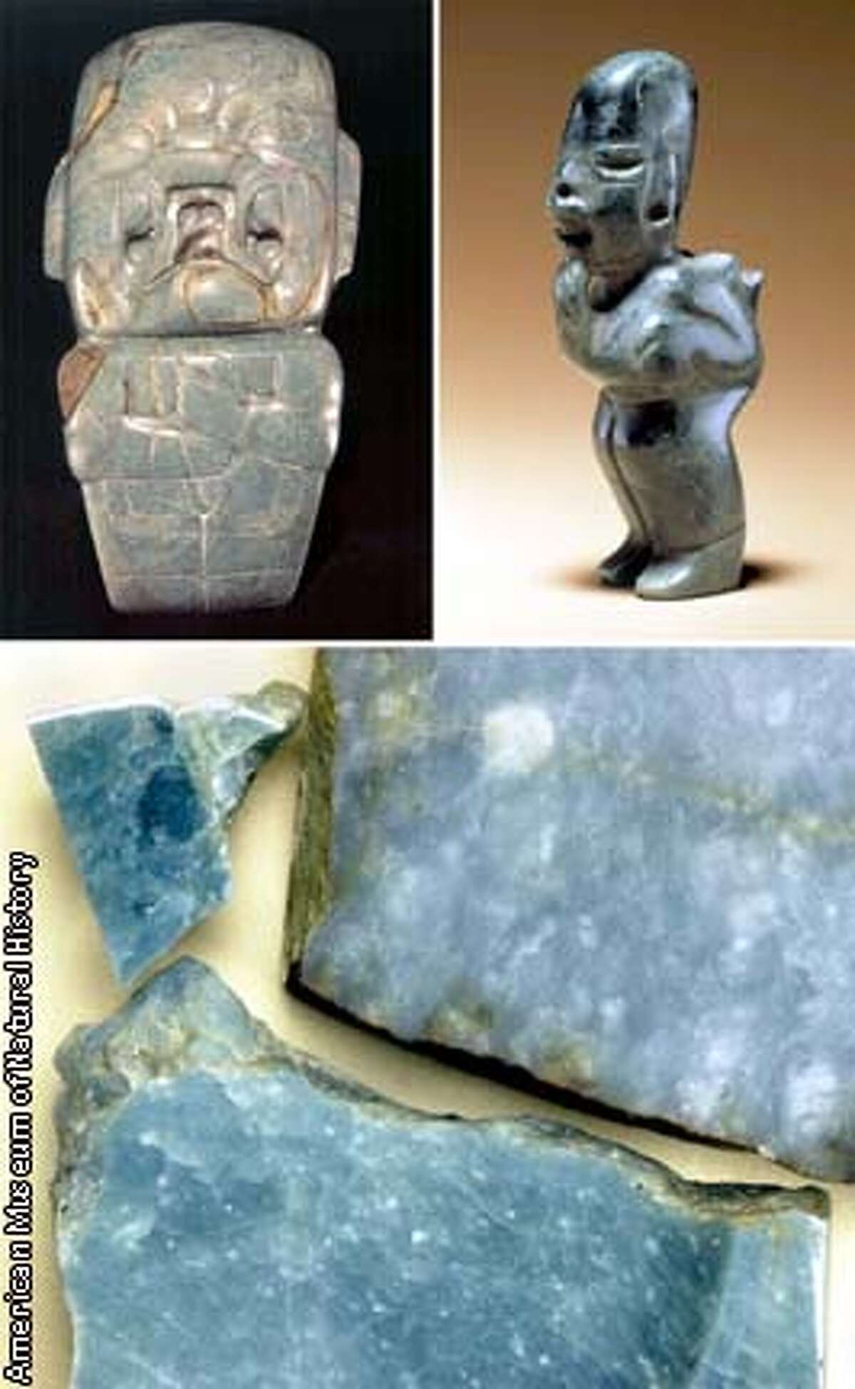 Jade mother lode found / Remote Guatemalan region strewn with huge boulders