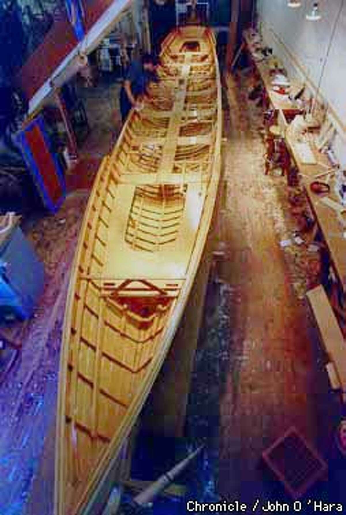 Labor of Love in S.F. / Volunteers restore wooden rowboat to former glory