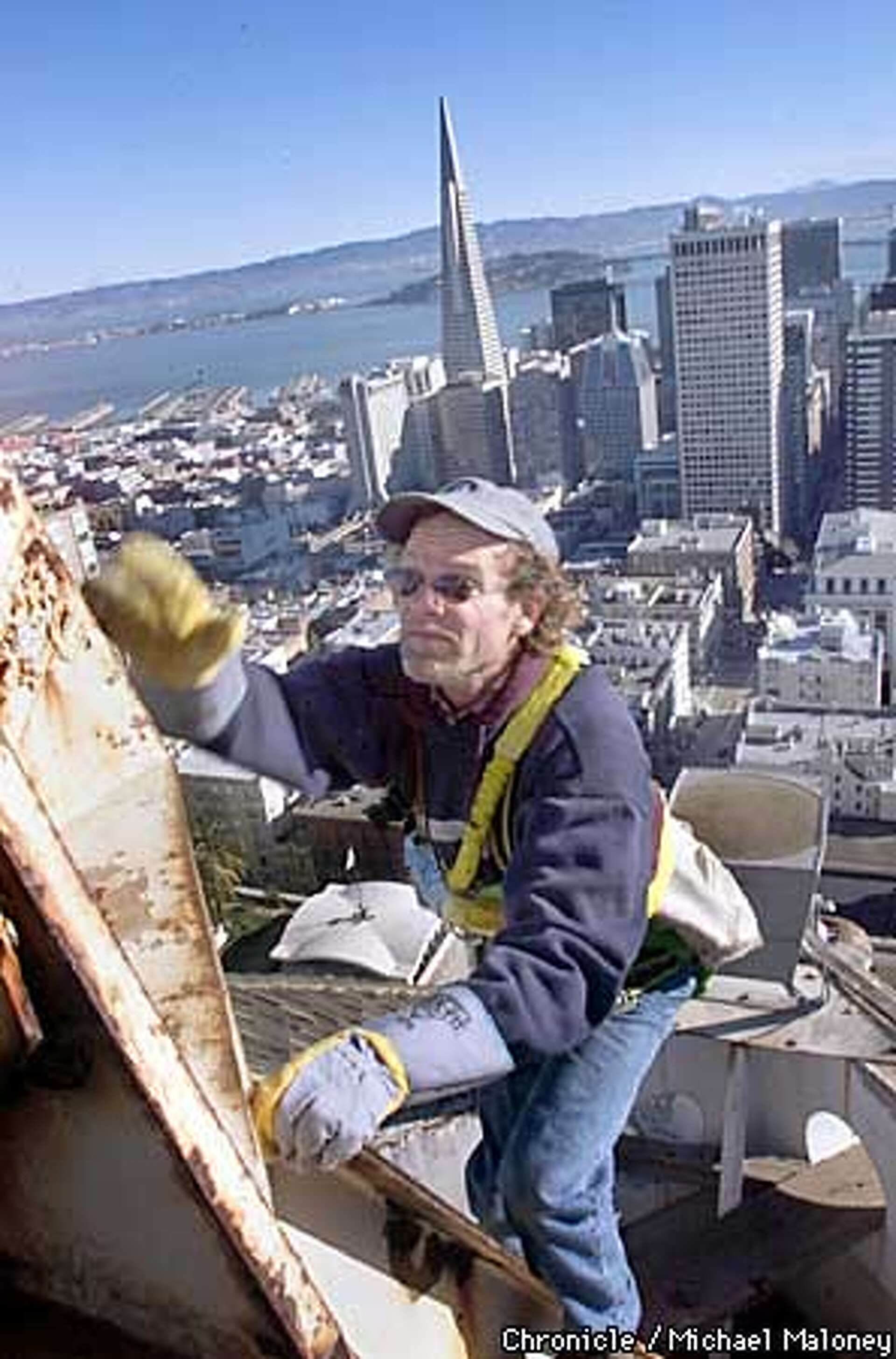 Profile / Jim Phelan / Sky-high guy / Steeplejack Jim Phelan really ...