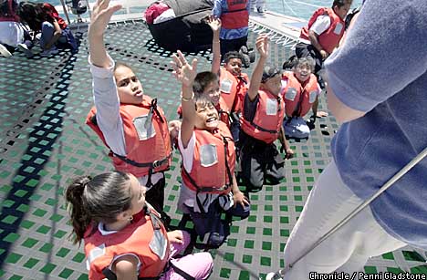 Marine world / Program introduces city kids to science of the sea