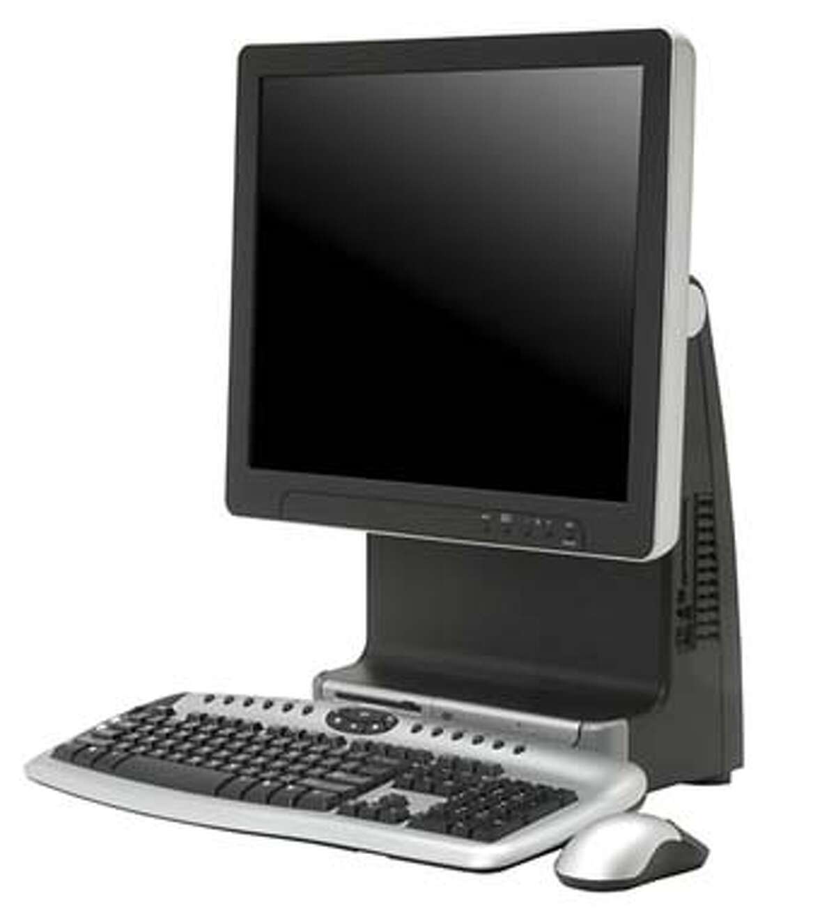 Compact all-in-one desktop computers