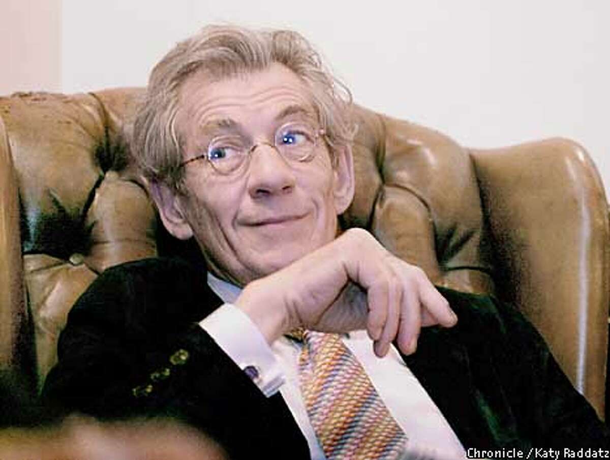 Leading the way / Actor-activist Sir Ian McKellen steps into a new role ...