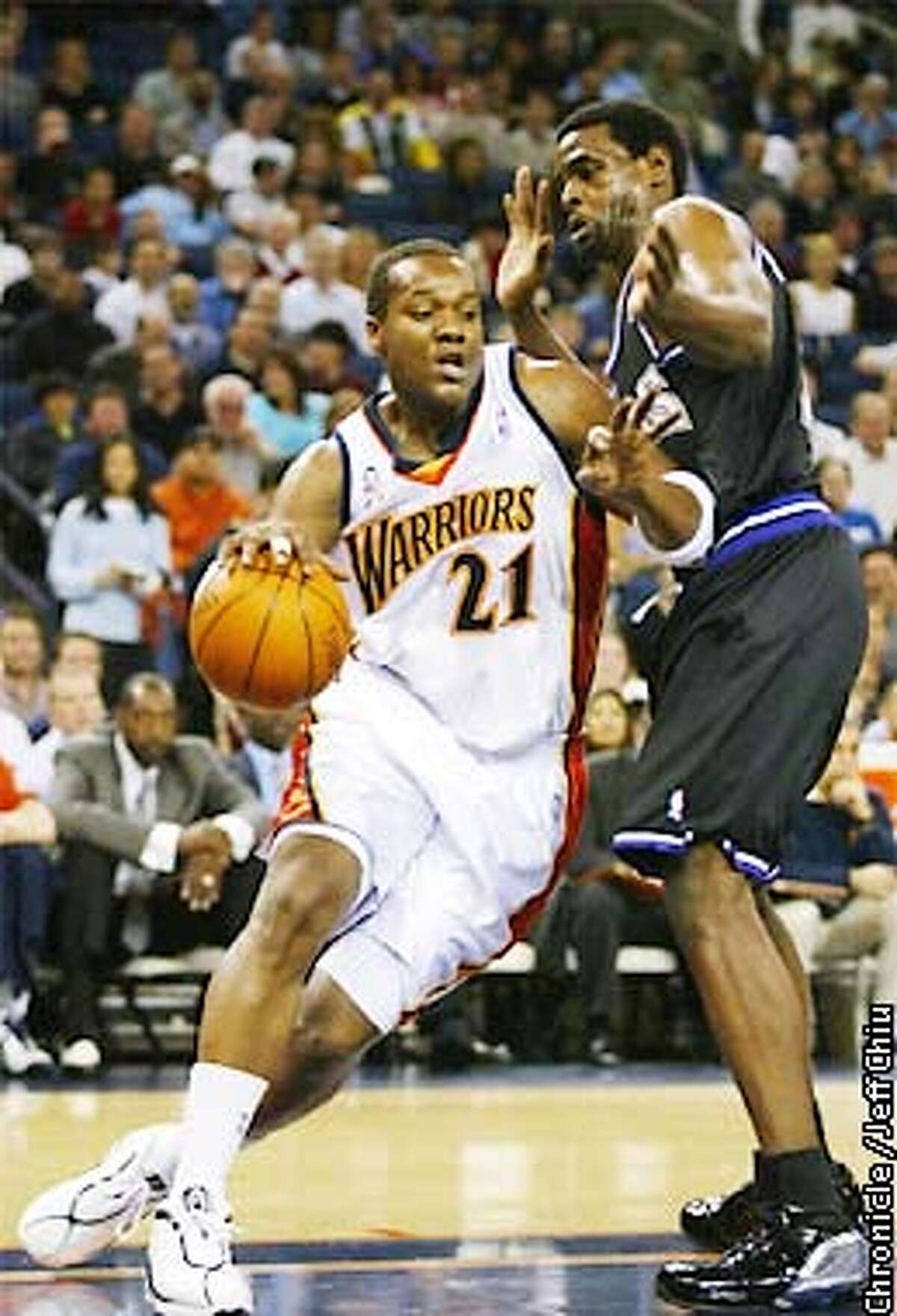 Warriors' domino game / Likely fallout heaviest on Jamison, Fortson