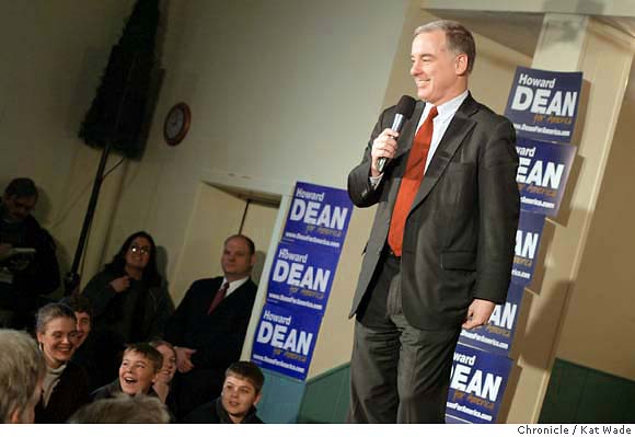 For Dean supporter in Marin, it's personal