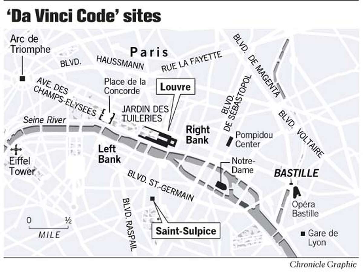 Paris provides clues to fans of 'Da Vinci Code' / Saint-Sulpice, Louvre ...