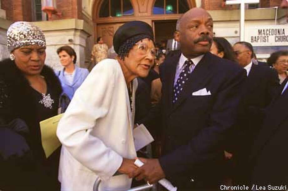 The Mourning of a Mentor / S.F. Mayor Brown eulogizes man who gave him ...