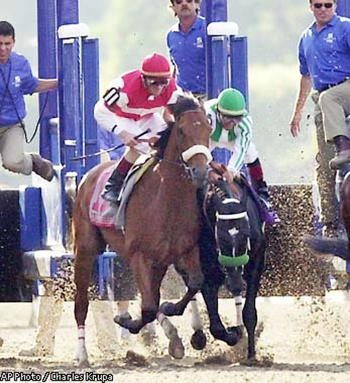 A different kind of history / Stumbling end to War Emblem's Triple ...