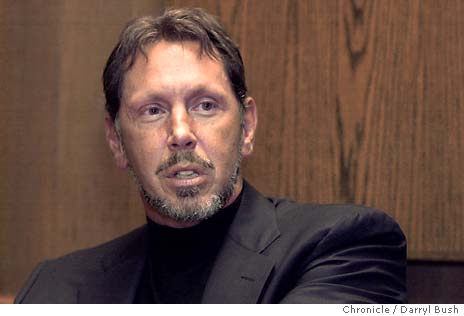 Ellison agrees to share power / Henley to become chairman of Oracle