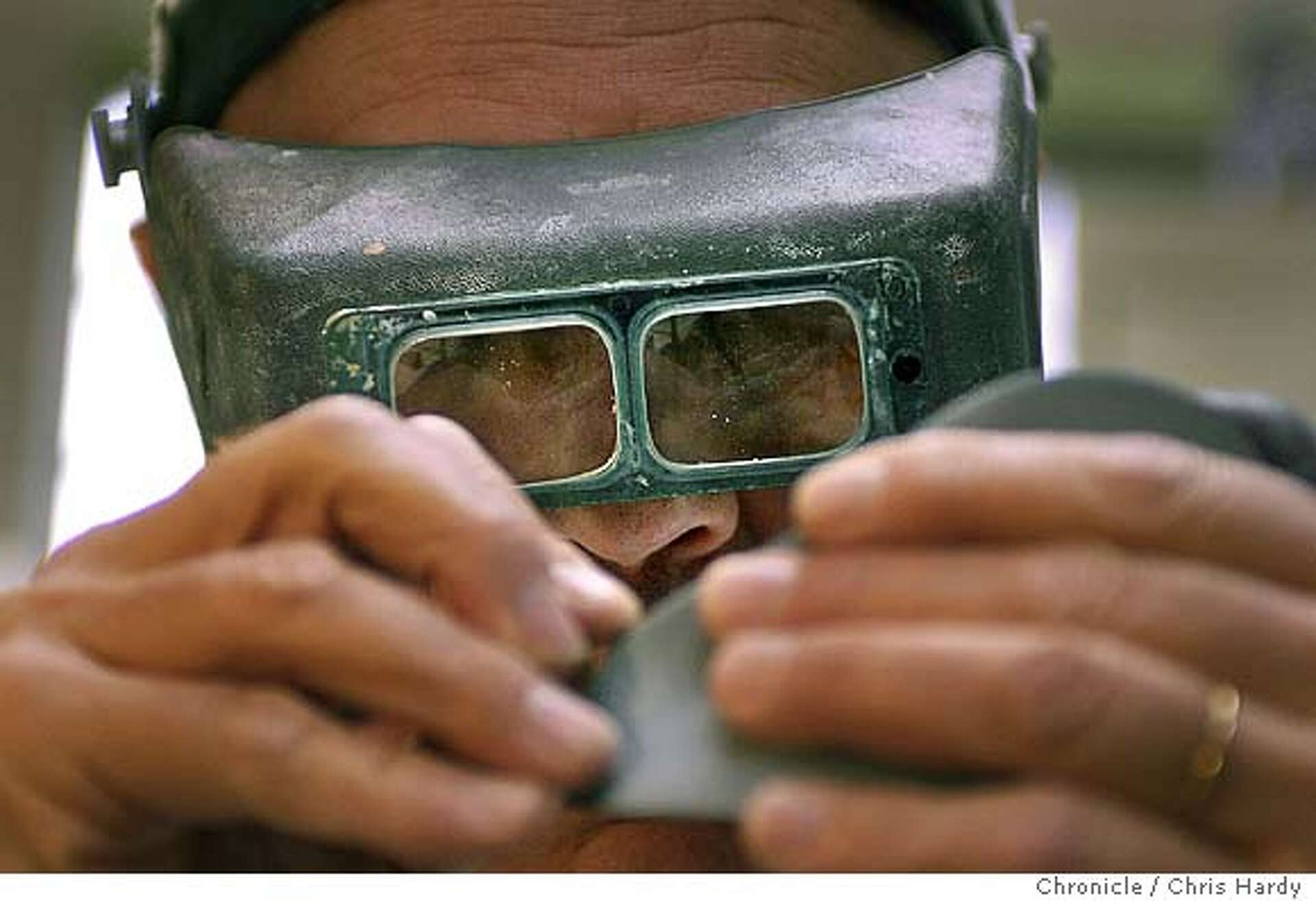 Ron Nagle, 'baron of sculptural intelligence,' works with the groove of ...