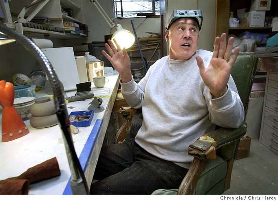 Ron Nagle, 'baron of sculptural intelligence,' works with the groove of ...