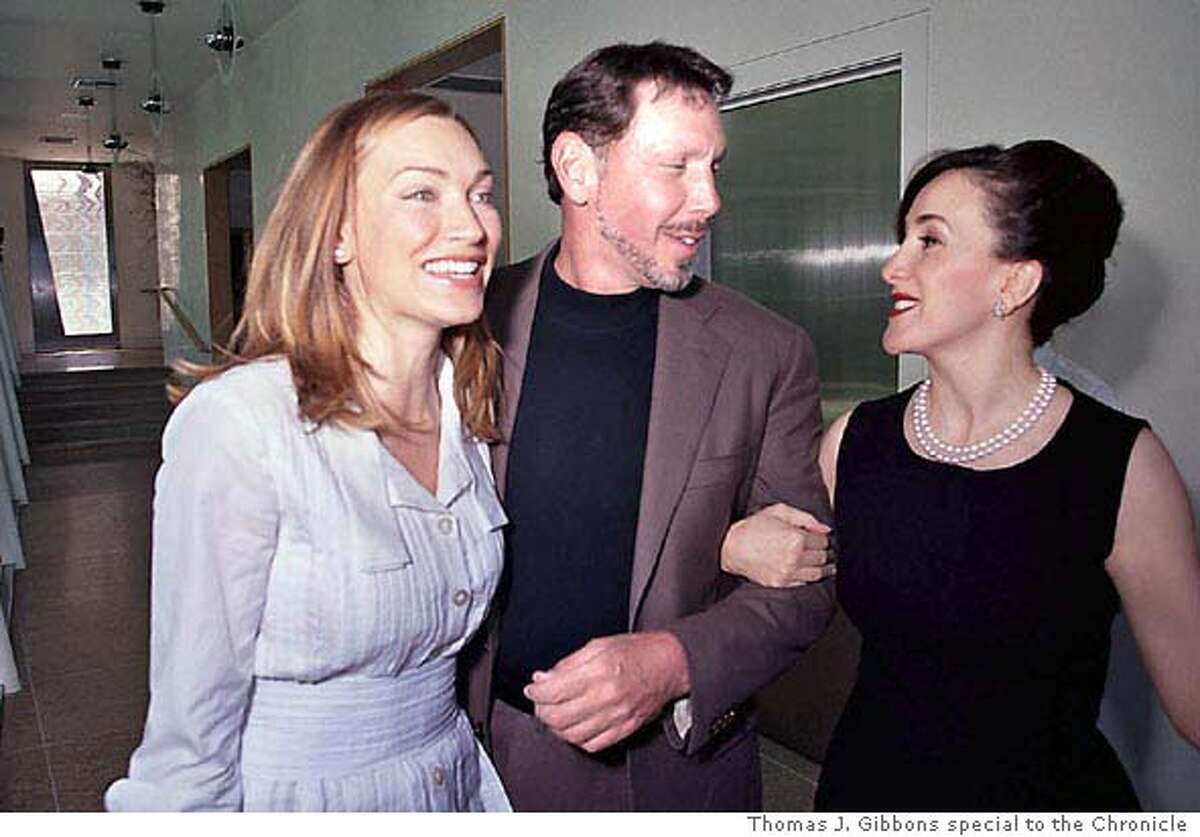 Larry Ellison's most important merger / Oracle CEO ties knot with ...