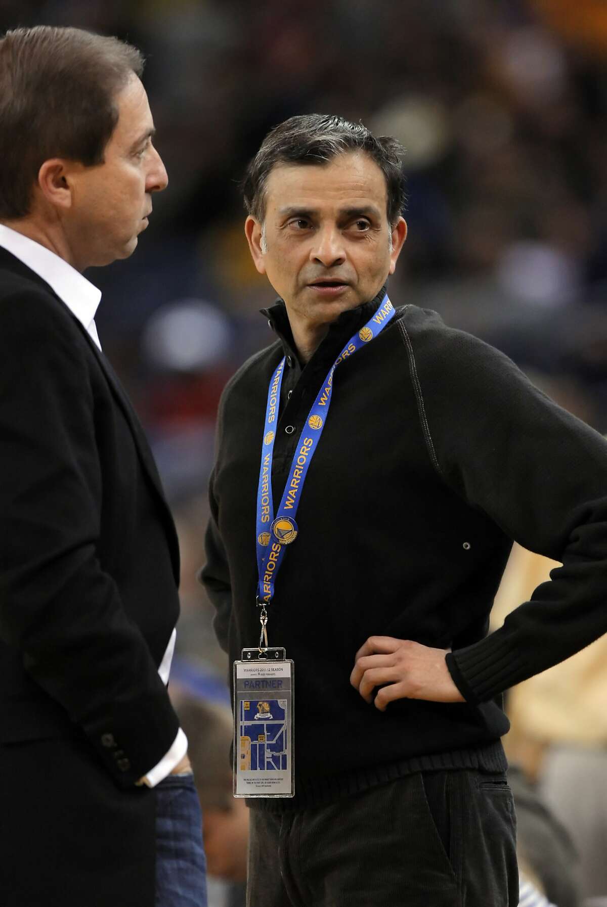 Owner Ranadive pushes technology for Warriors