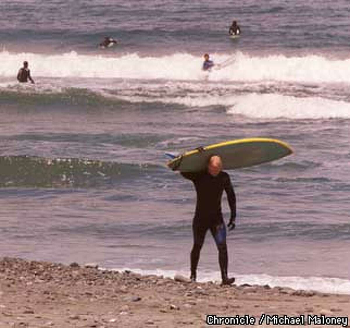 Surfers Turn Bare Backs / Little sympathy for Pacifica ban on beach nudity