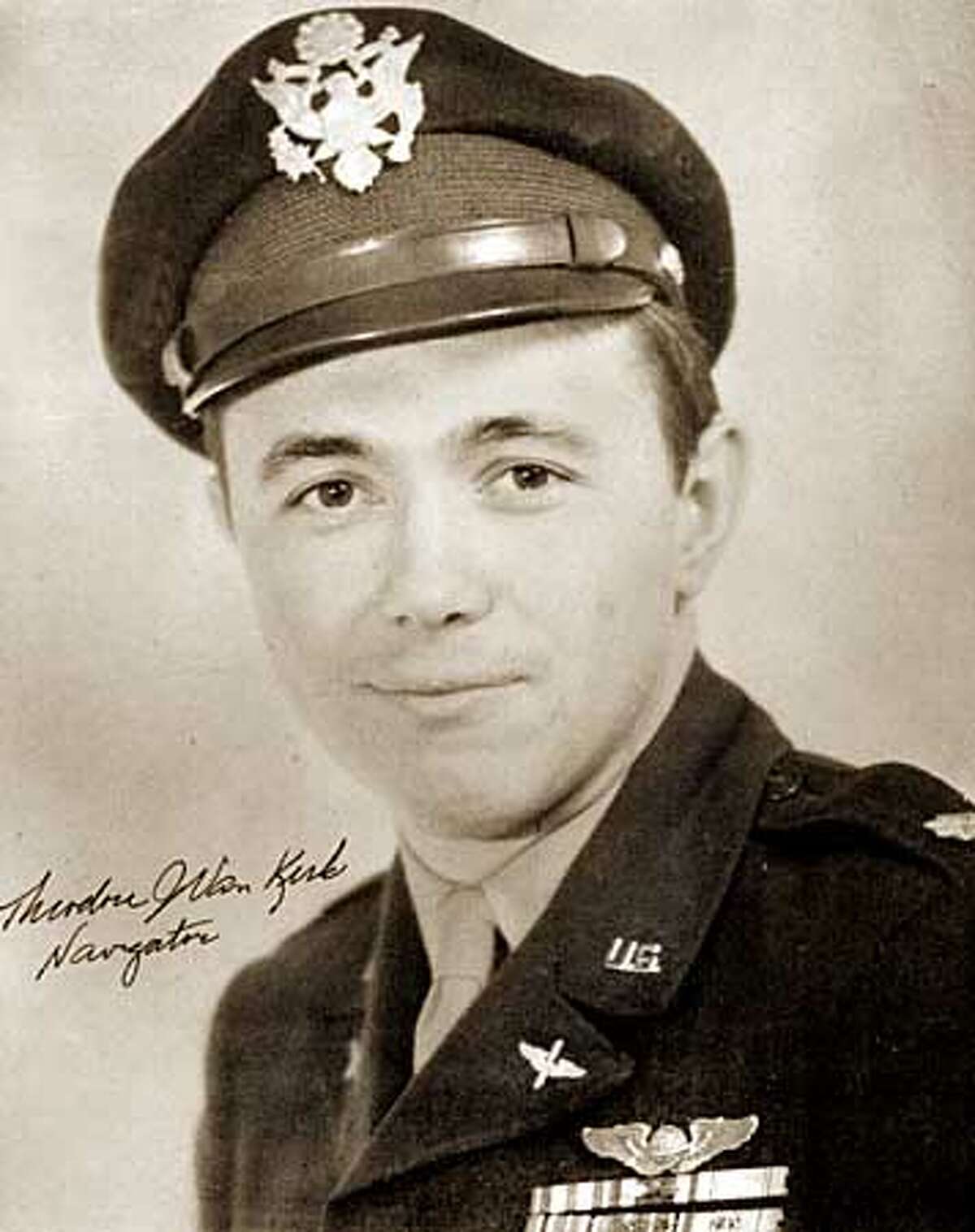 Frozen in time / Enola Gay's navigator takes atomic artifacts to ...