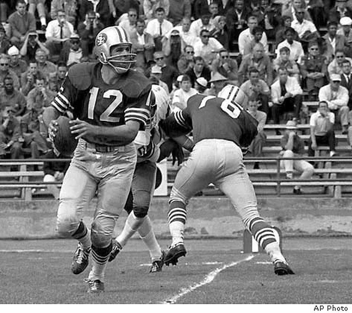 PROFILE: JOHN BRODIE / Spirited comeback / 49er legend relentlessly ...