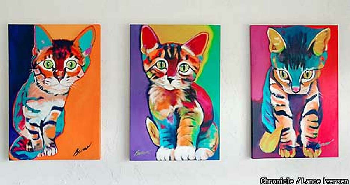 A dog's life / Or a cat's. Many are saved, thanks in part to artist Ron ...