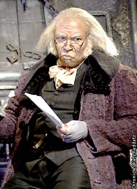 HOLIDAY CHRONICLE / Bless us every one, says Scrooge / Actor sees ...