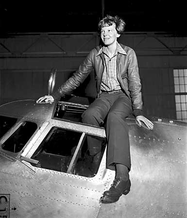Trying to solve Earhart puzzle / Devotees of aviator coming to Oakland ...