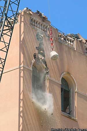Tower toppling