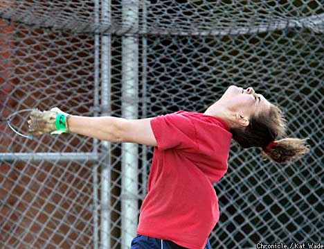 SPORTS / Track roots run deep in discus thrower's family