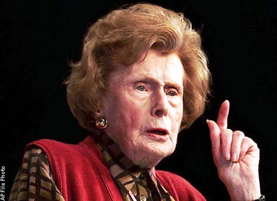 Barbara Anne Castle - ex-Labor minister in 1960s-'70s Britain - SFGate
