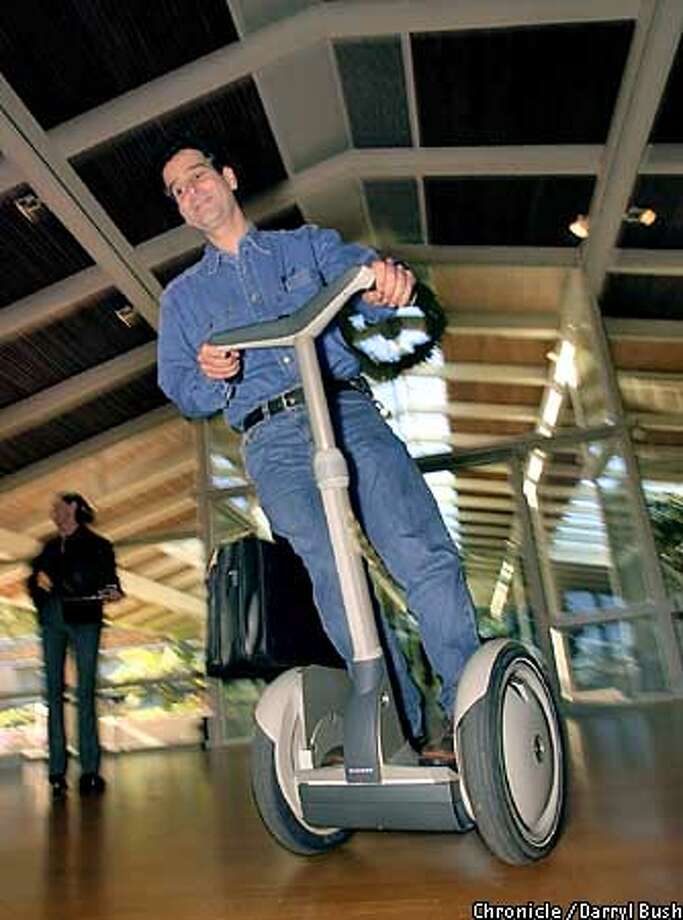 Super scooter hits West Coast / Officials see potential as mayor takes ...