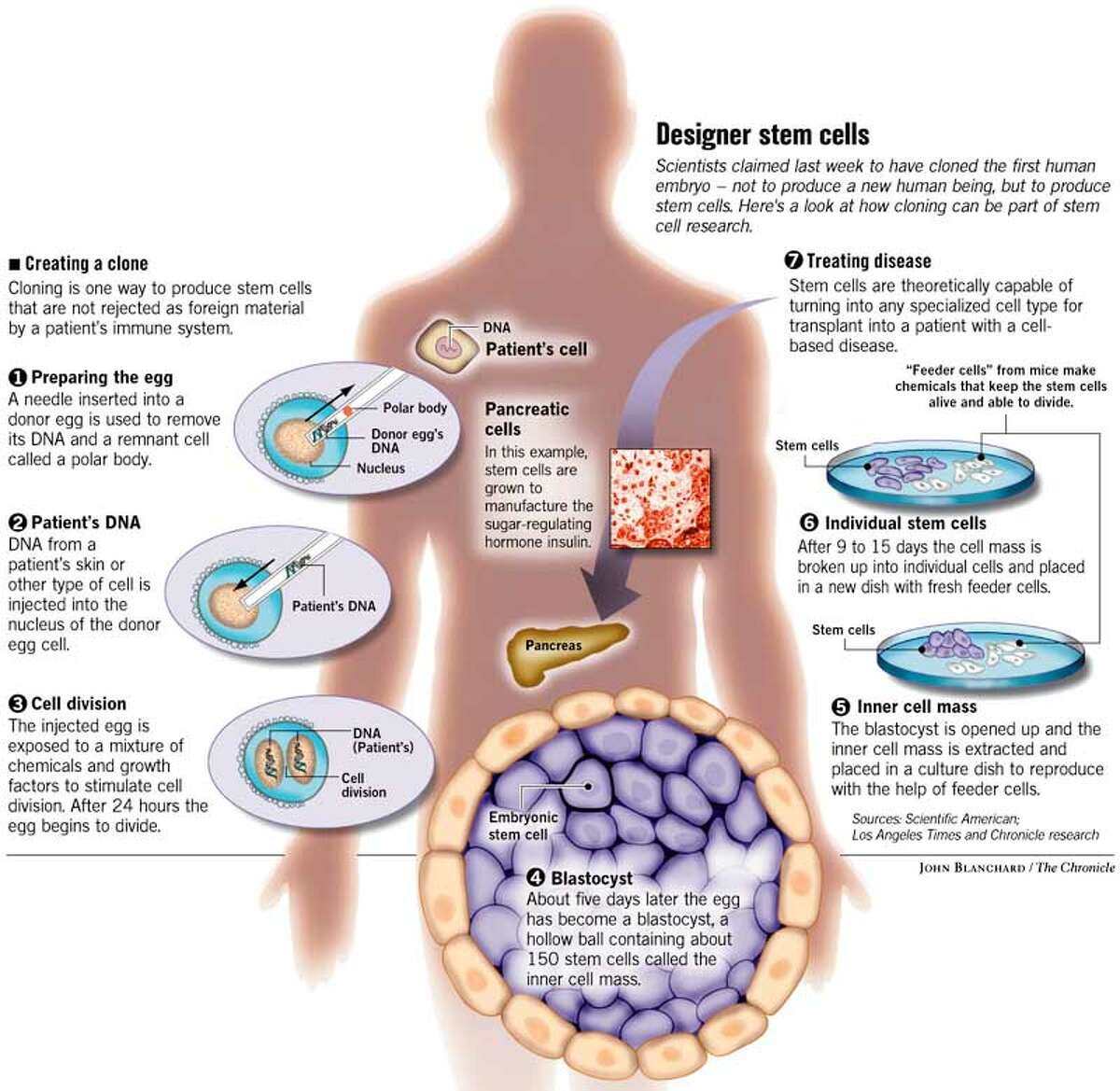 Untangling biotech issues / Cloning is research field entirely separate ...
