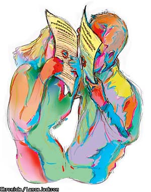 Caught in the pact / Couples involved in office dalliances required to ...