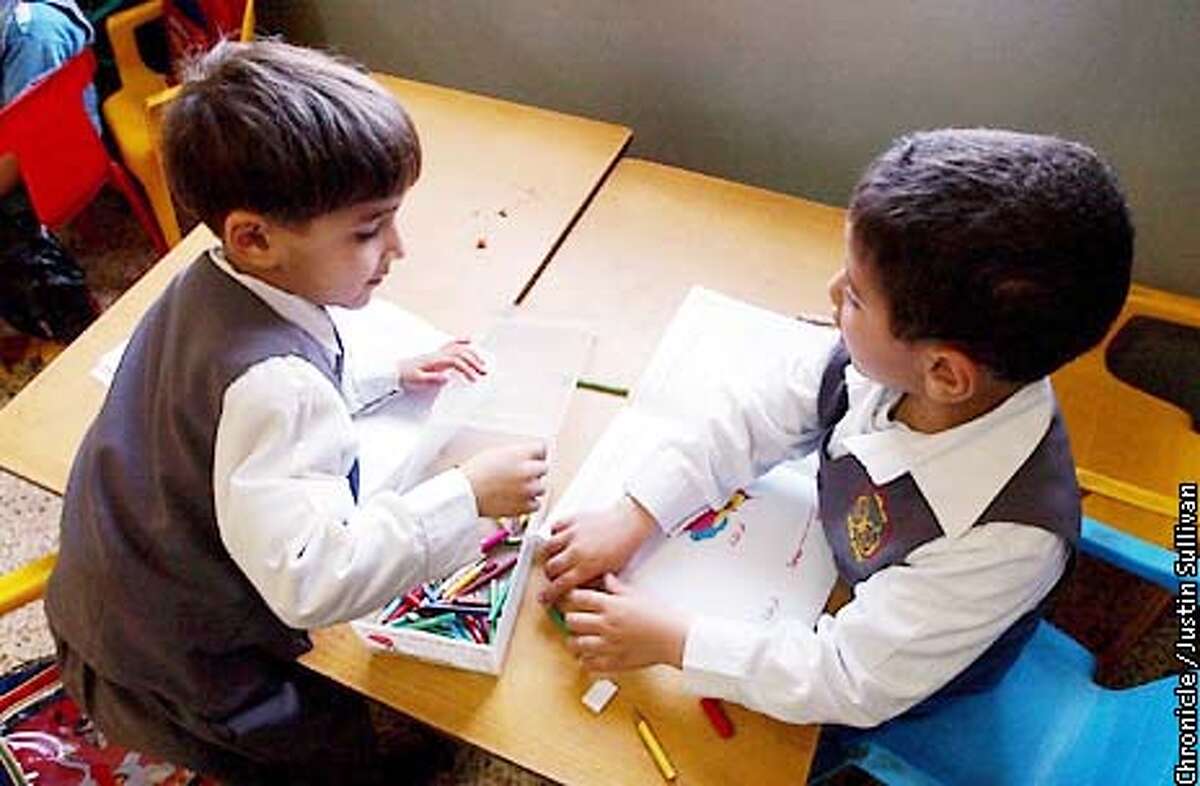 All they are teaching gives peace no chance / At a few Gaza schools ...