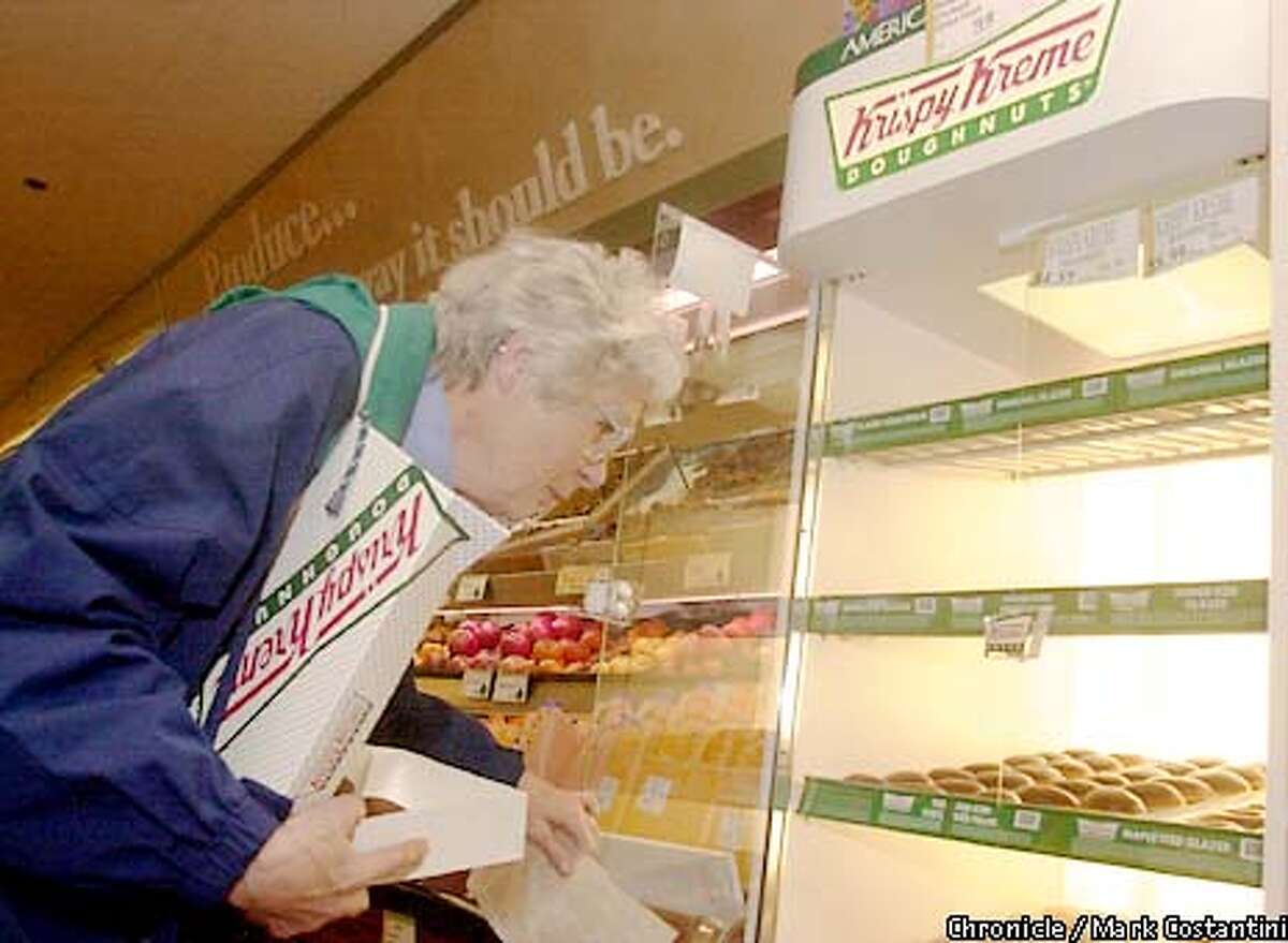 Doughnuts move uptown / With Krispy Kremes, the amazing crossover ...