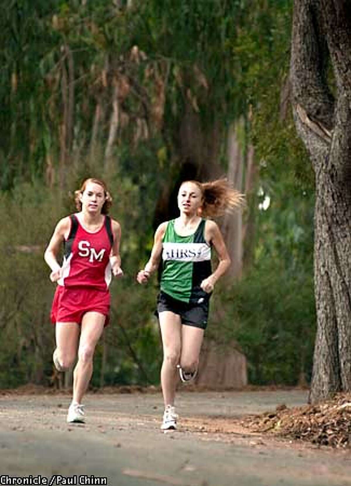 Rivals keep each other running